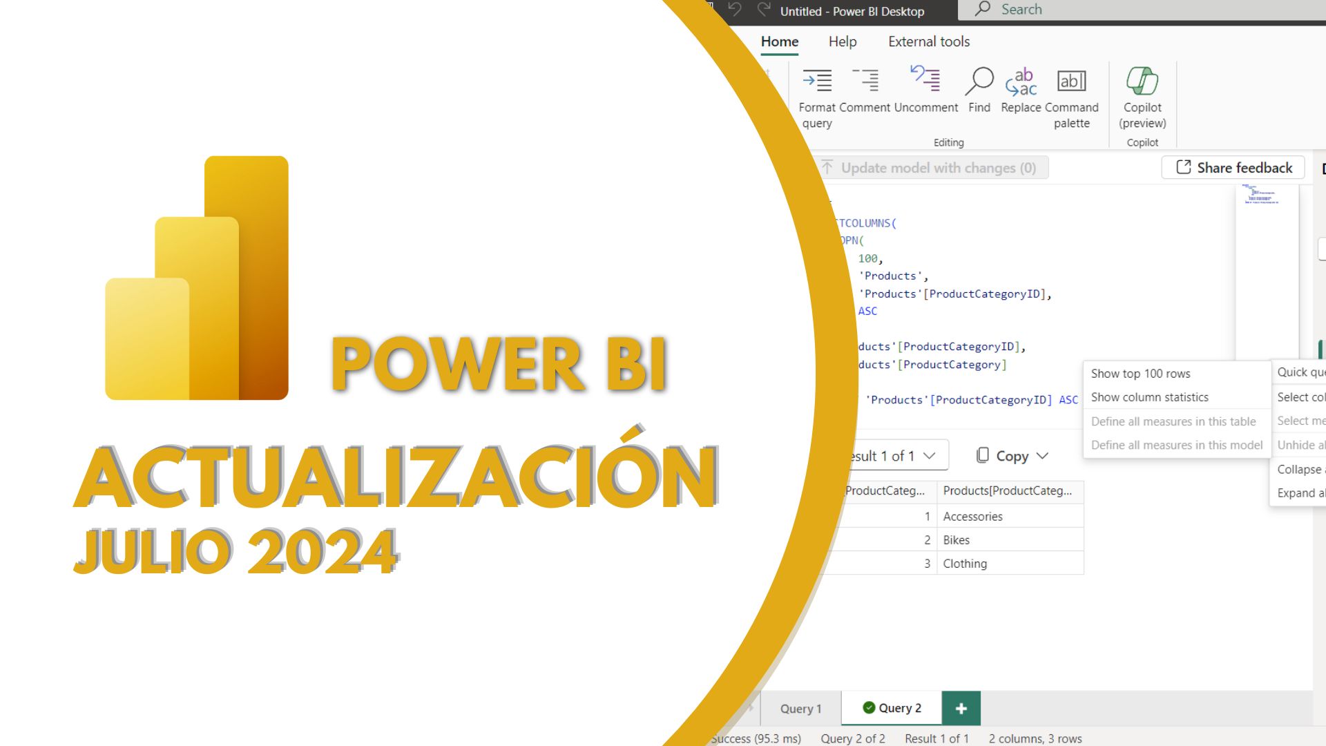 Actualización de julio 2024 | Business Intelligence, Data Warehouse ...